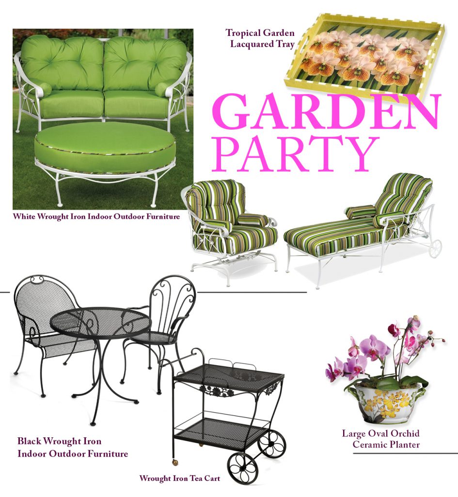 Introducing Outdoor Furniture at Scully & Scully – Park Avenue Style